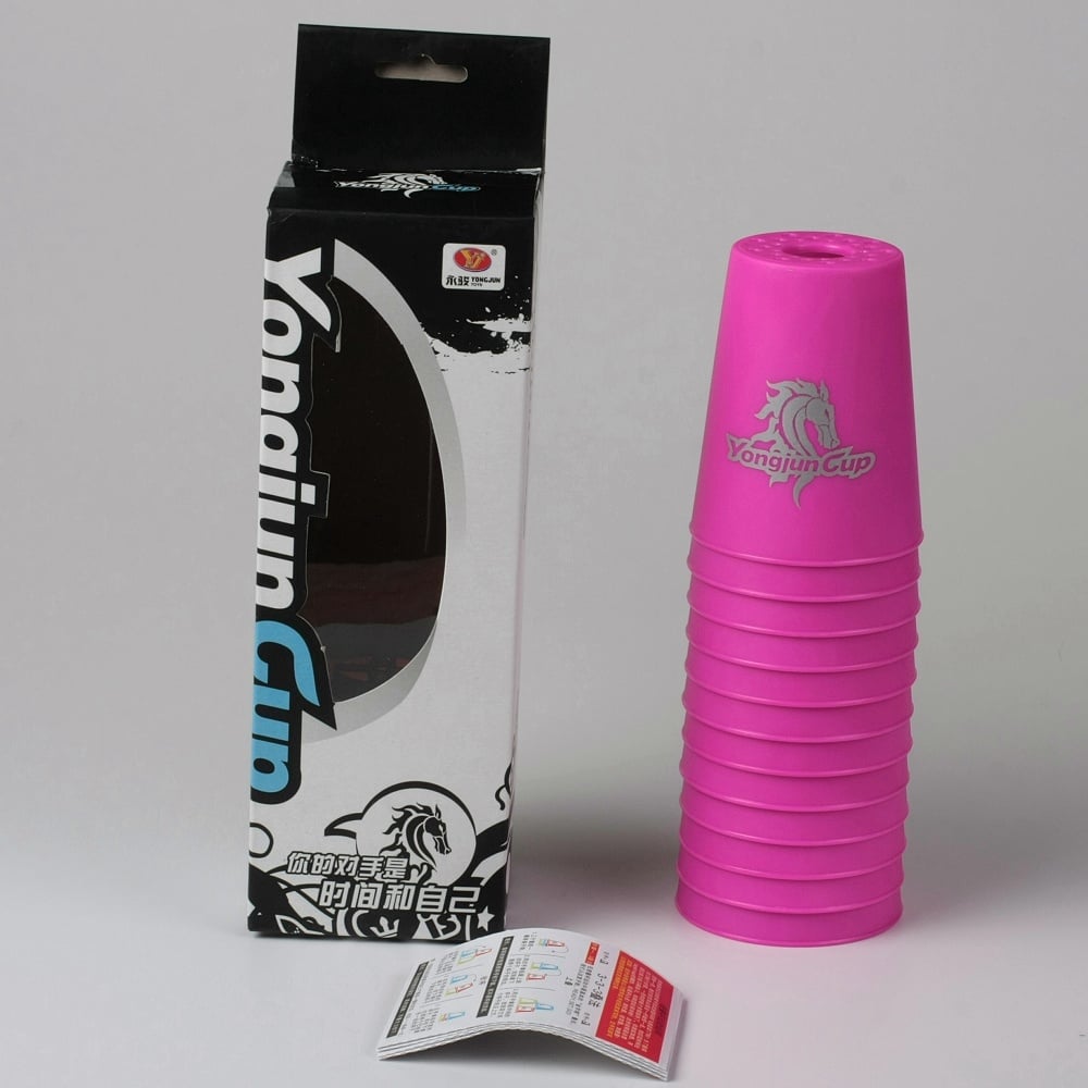 YJ Speed Flying Cups with box - Rosy | CubeNation
