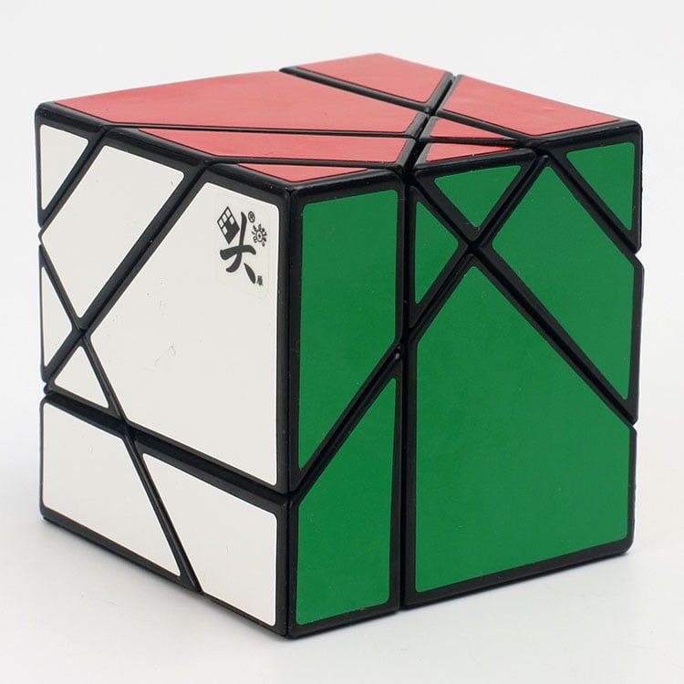 Dayan Tangram Cube - Black | CubeNation