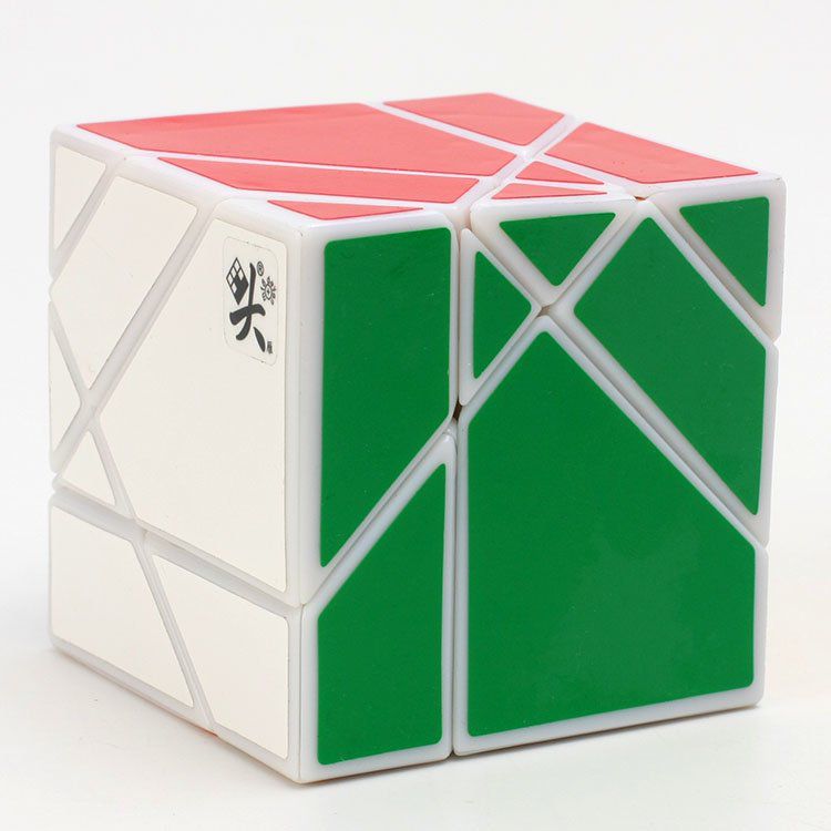 Dayan Tangram Cube - White | CubeNation