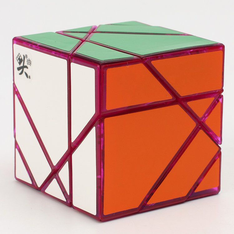 Dayan Tangram Cube - colorful transparent | CubeNation