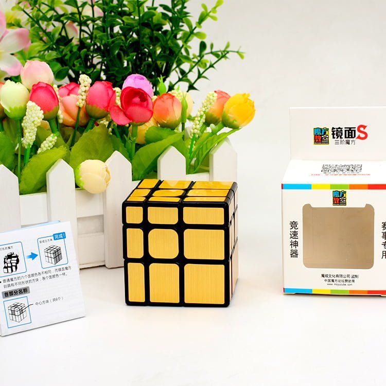MoFangJiaoShi 3x3 Mirror S - black golden | CubeNation
