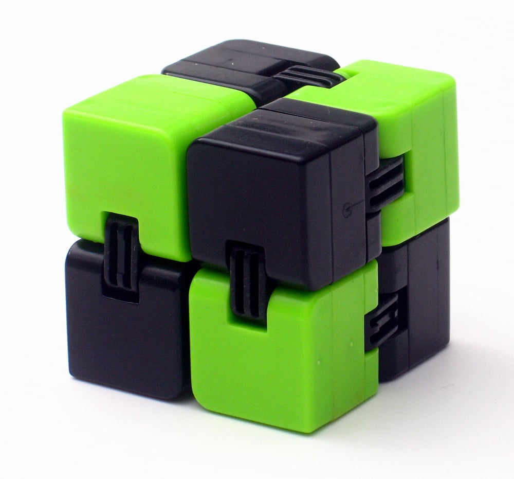 Infinity cube - black green | CubeNation