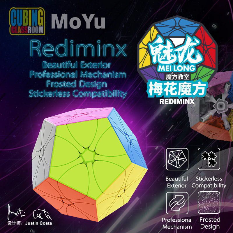 Mofangjiaoshi Meilong Rediminx Cube | CubeNation