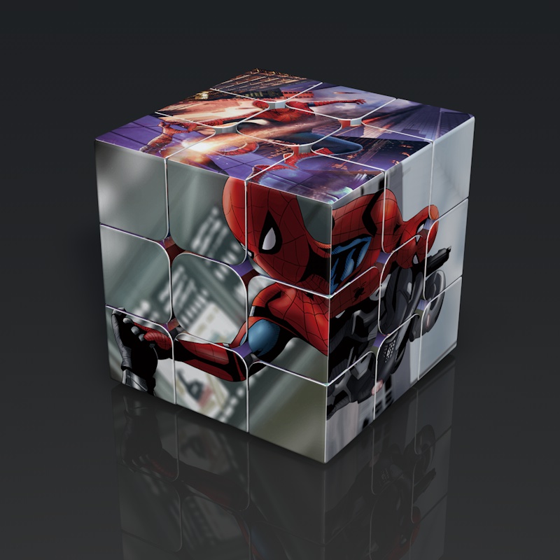 Custom Printed Cube Spider Man A Cubenation