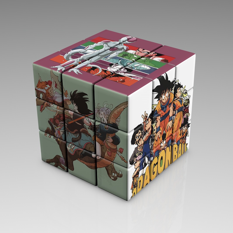 Custom Printed Cube Dragon Ball B Cubenation