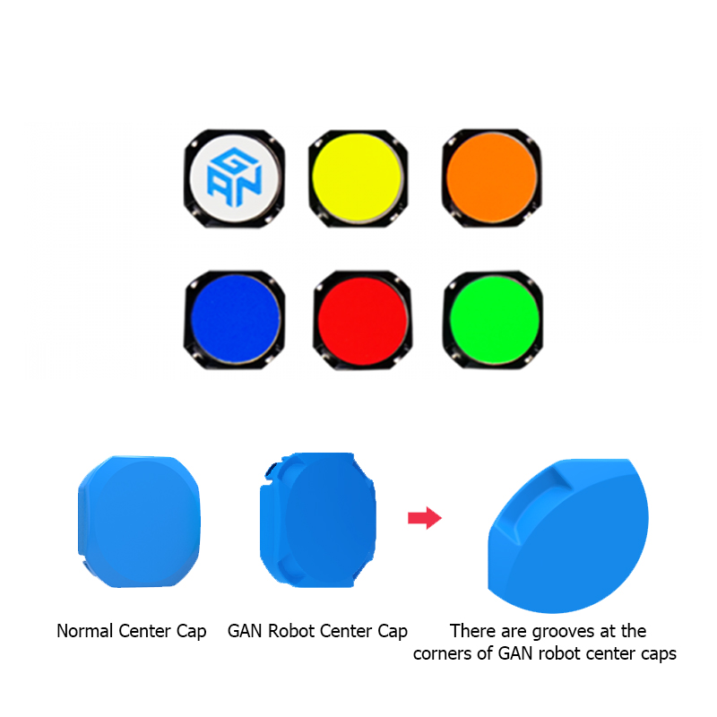 GAN robot caps - Black | CubeNation